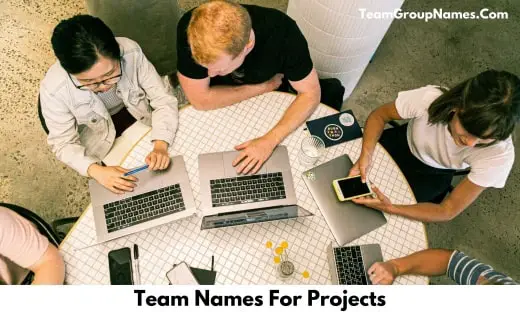 750+ Team Names For Projects to Stand Out