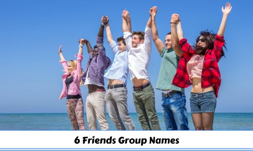 6 Best Friends Group