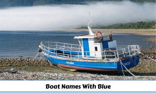 224+ Boat Names With Blue That Will Make a Splash