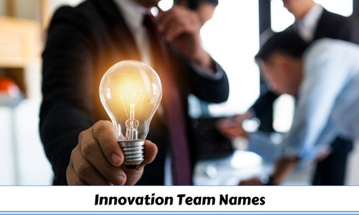 350+ Innovation Team Names to Spark Creativity