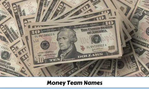 232+ Money Team Names to Make a Statement