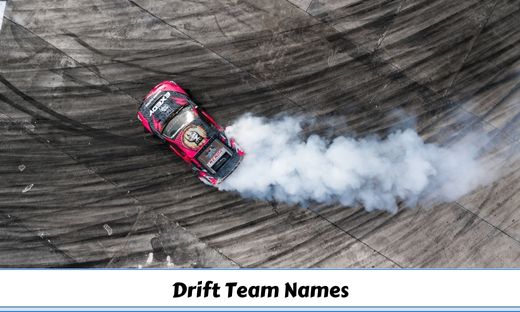 360+ Drift Team Names for Every Skill Level