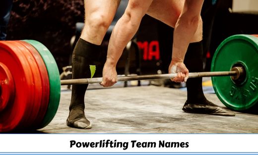 344+ Powerlifting Team Names to Motivate Your Squad