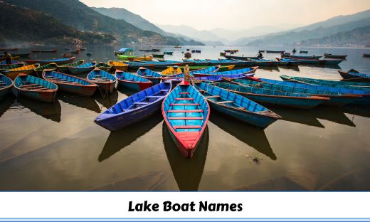 650+ Lake Boat Names to Set Sail With