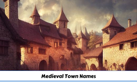 322 Medieval Town Names That You'll Love