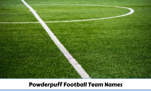 240+ Powderpuff Football Team Names (BEST Ideas)