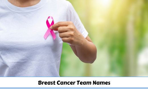 350+ Breast Cancer Team Names for Your Next Event