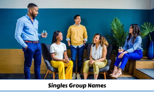 340+ Singles Group Names For Teams & Clubs