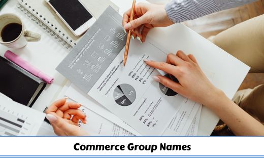 450+ Commerce Group Names (Best and Cool Ideas)