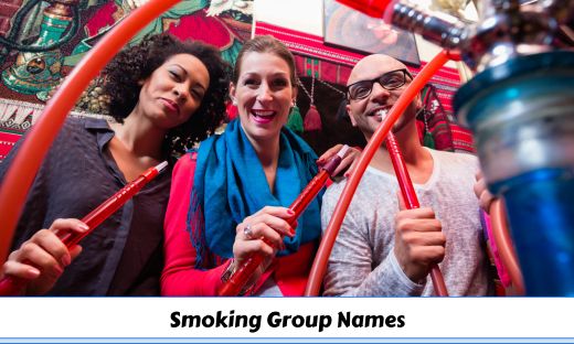 450+ Smoking Group Names (Best and Cool Ideas)