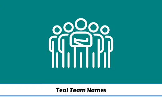 450+ Teal Team Names (Creative & Fun Ideas)