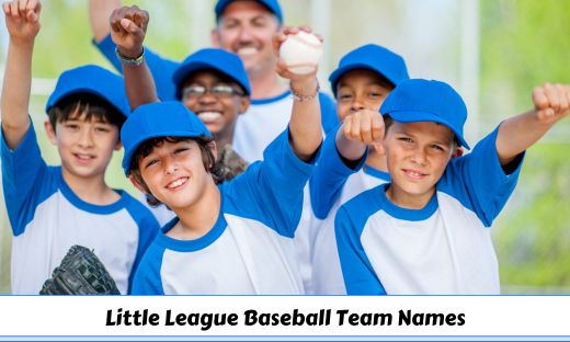 350+ Little League Baseball Team Names for Young Stars