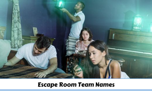 450+ Escape Room Team Names: Craft Your Adventure Identity!