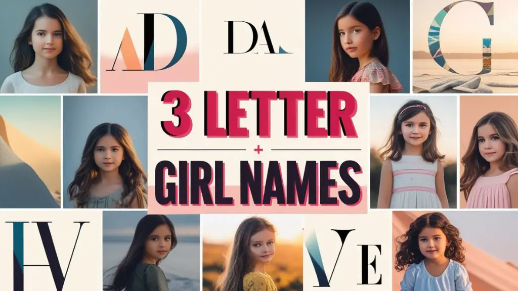 3 Letter Girl Names (450+ Short, Sweet & Meaningful Baby Names)