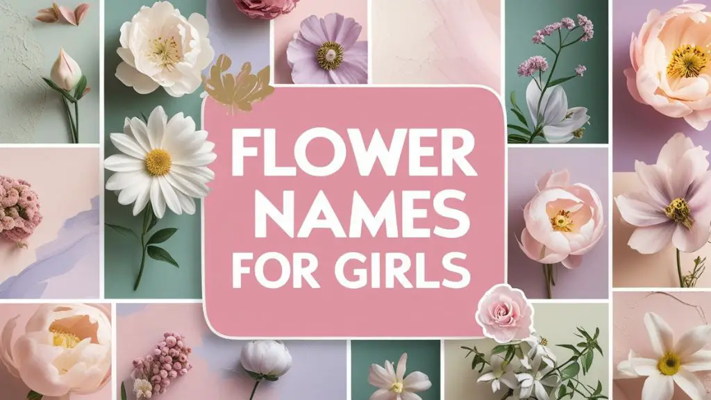 360+ Flower Names for Girls With Meanings & Origins