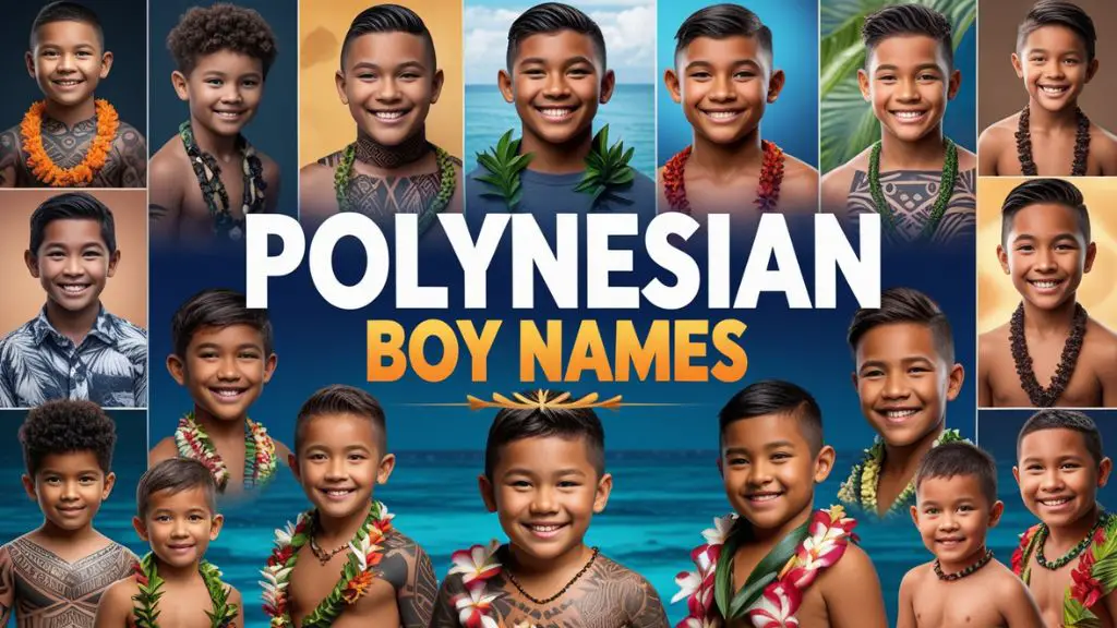 360+ Polynesian Boy Names with Deep Island Meanings