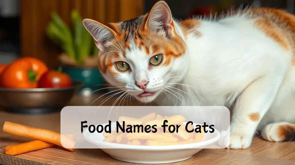 480+ Food Names for Cats (Easy, Fun & Sweet Ideas)