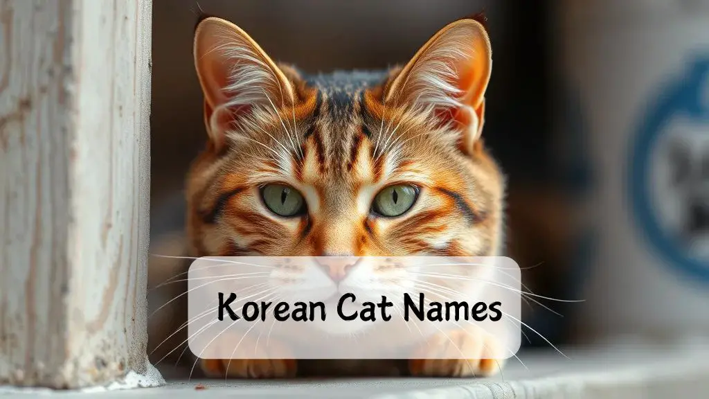 460+ Korean Cat Names You'll Fall in Love With