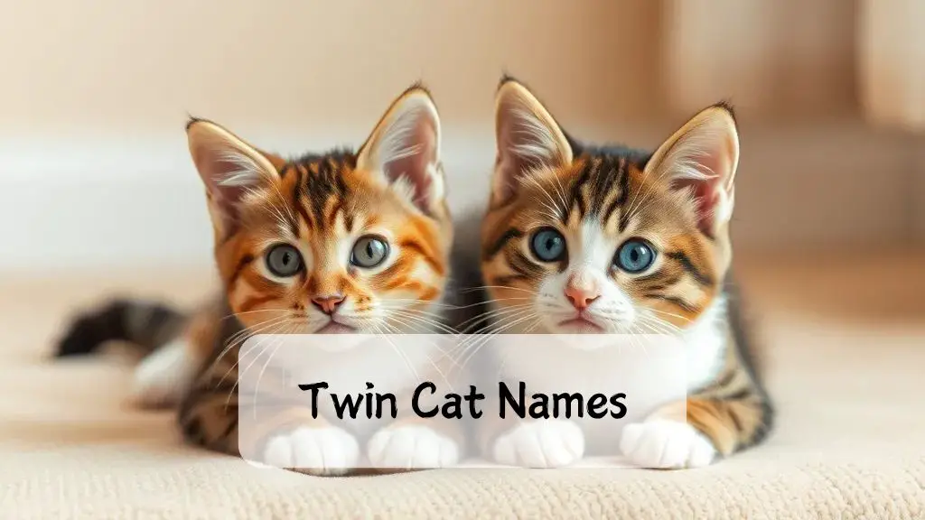 500+ Twin Cat Names for Your Dynamic Duo