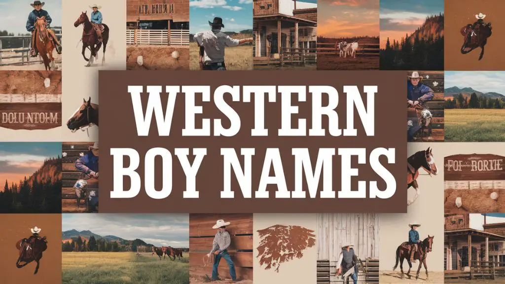 450+ Western Boy Names (Cowboy-Inspired Names)