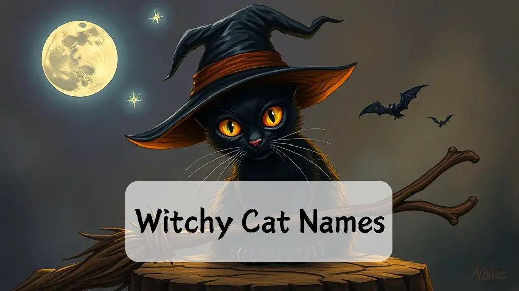 460+ Witchy Cat Names to Naming Your Magical Companion