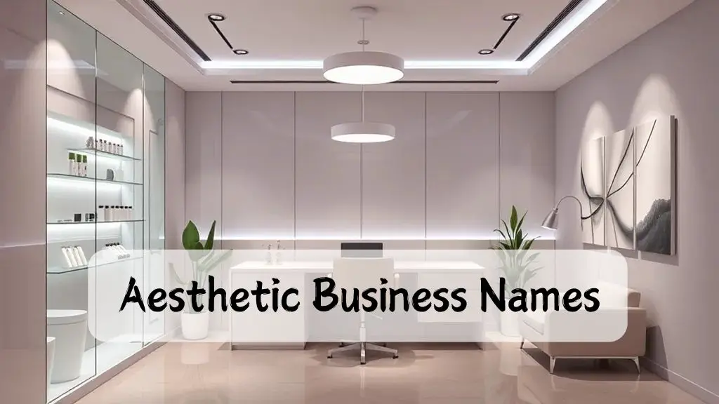 820+ Aesthetic Business Names for Every Industry
