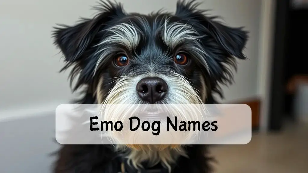 350+ Emo Dog Names (Dark, Mysterious & Soulful Names)
