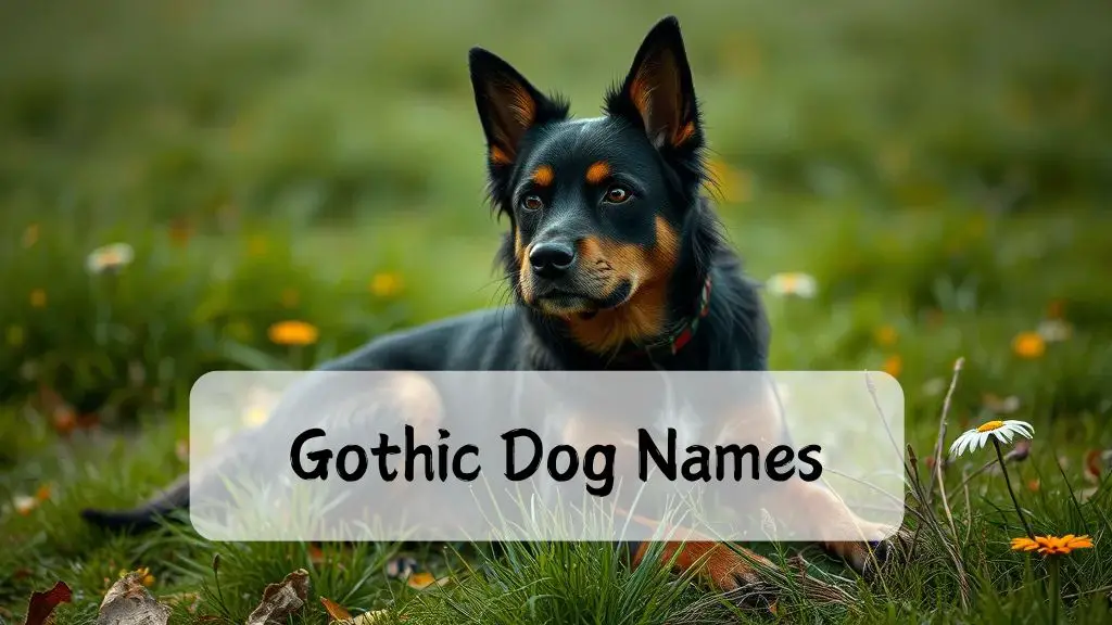 350+ Gothic Dog Names Inspired by Literature, Mythology, and Victorian ...