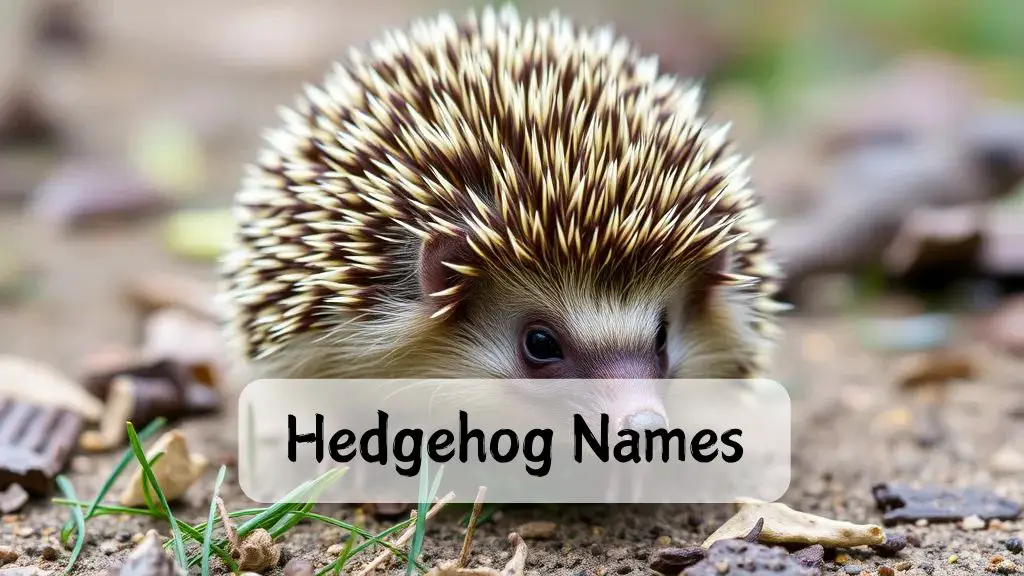 800+ Hedgehog Names (Adorable, Cute & Creative Ideas for Your Spiky Friend)