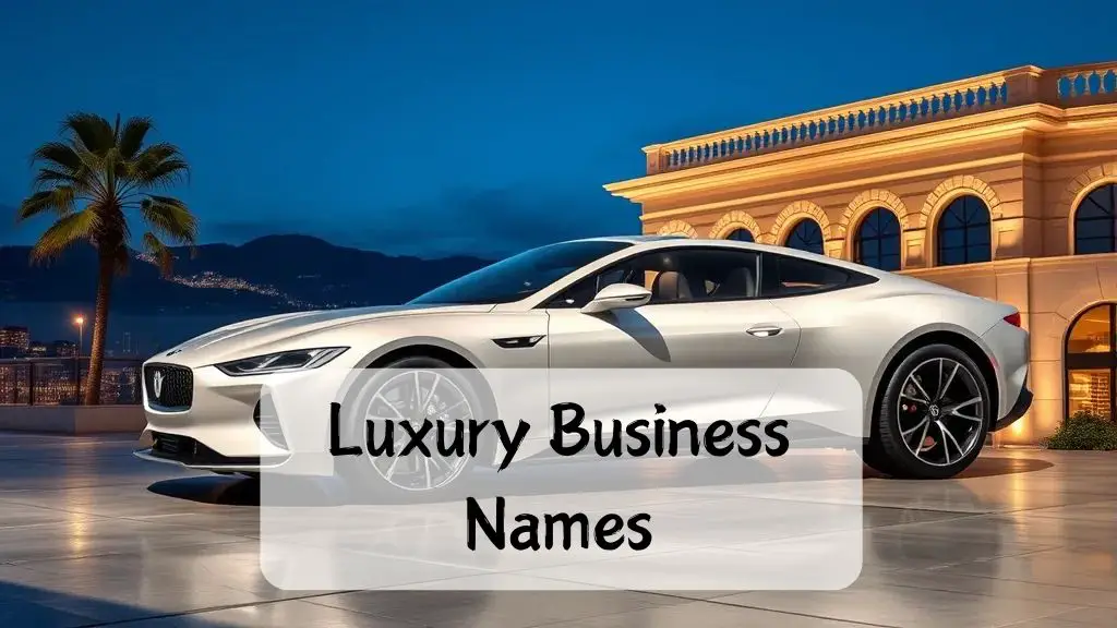 600+ Luxury Business Names to Elevate Your Brand