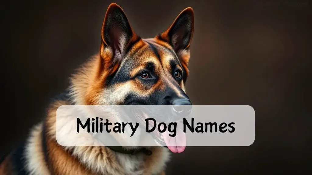 500+ Military Dog Names for Your Brave and Loyal Companion