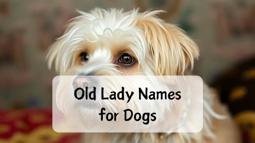 400+ Old Lady Names for Dogs (Vintage, Funny, and Unique Options)