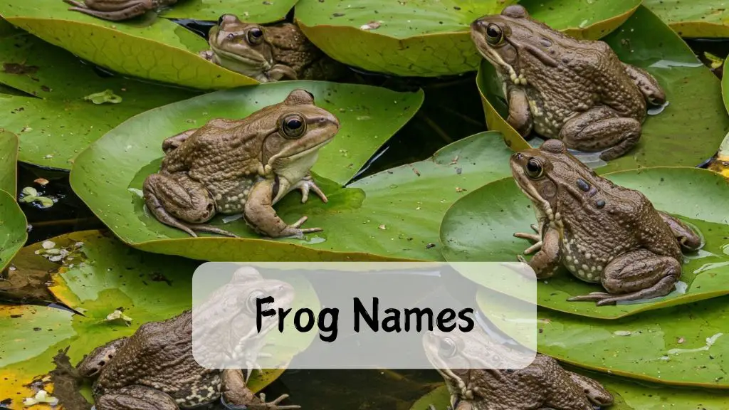 750+ Frog Names (Adorable, Funny & Unique Ideas)