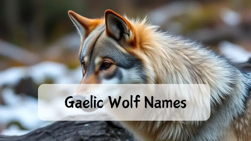 360+ Gaelic Wolf Names (Meaningful Celtic Names)