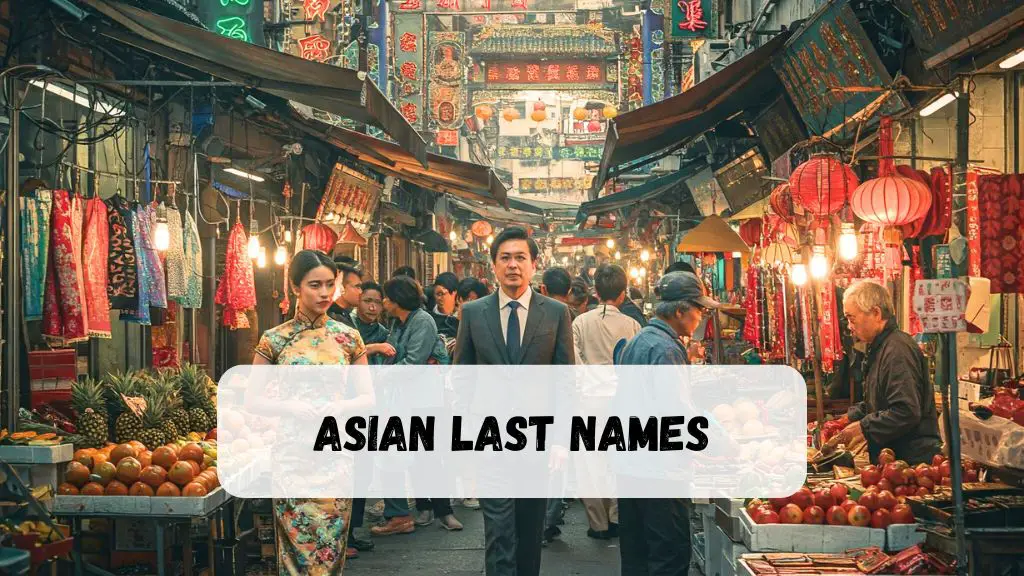 350+ Asian Last Names with Meanings and Origins