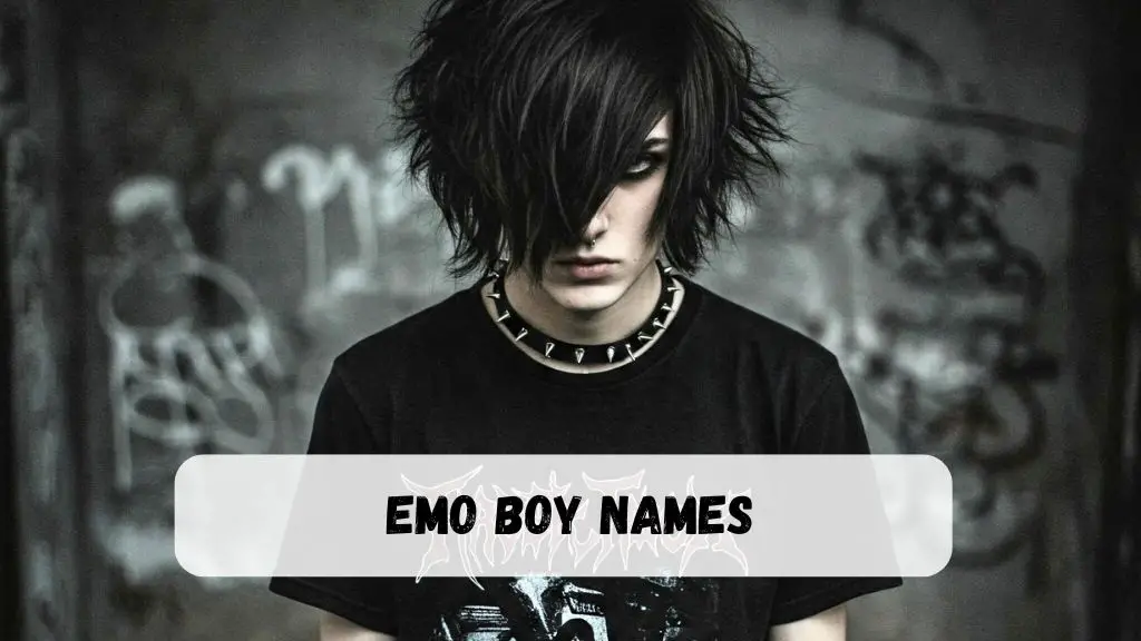 425+ Emo Boy Names (Dark, Edgy & Unique Options)