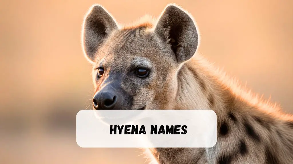 600+ Hyena Names (Cute, Funny, and Powerful Options)