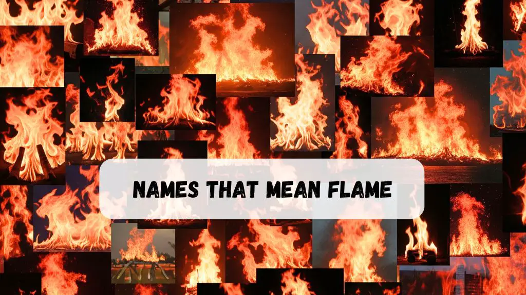 300+ Names That Mean Flame for Your Little Spark