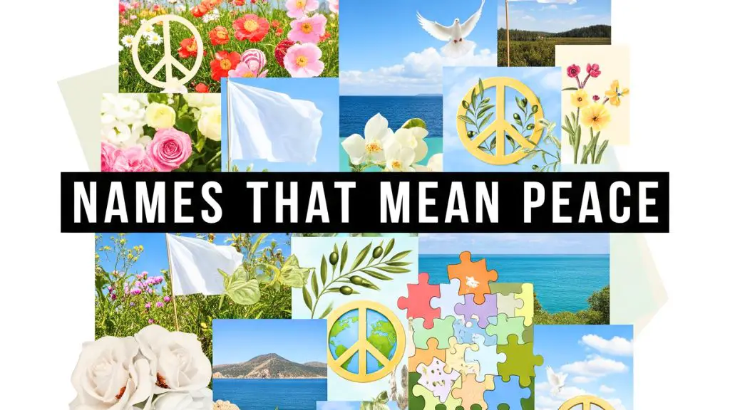 450+ Names That Mean Peace for Boys, Girls & More