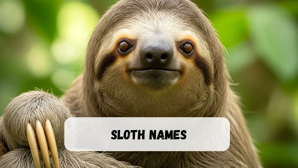 600+ Sloth Names (Cute, Funny & Unique Names)