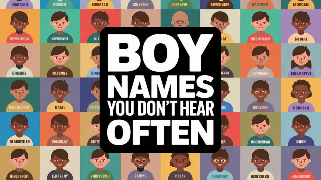 200+ Boy Names You Don't Hear Often (Rare & Beautiful Choices)