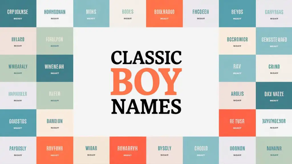 300+ Classic Boy Names That Stand the Test of Time