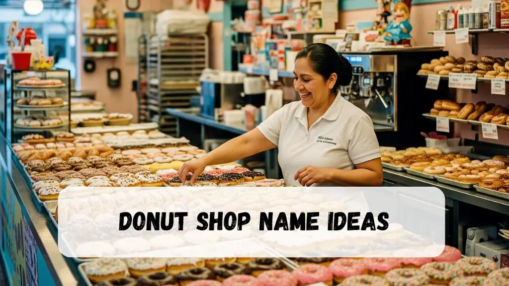 300+ Donut Shop Name Ideas That'll Make Customers Line Up