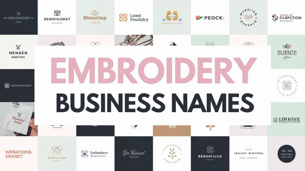 300+ Embroidery Business Names That Actually Work