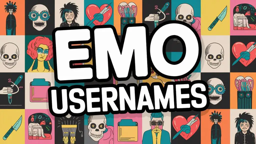 300+ Emo Username Ideas (Moody, Gothic & Aesthetic Names)