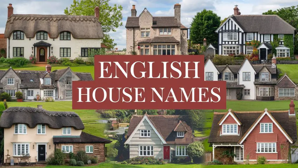 200+ English House Names (Traditional & Modern Ideas)