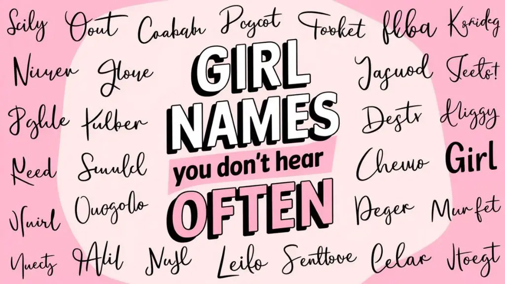 200+ Girl Names You Don't Hear Often for Your Unique Little One