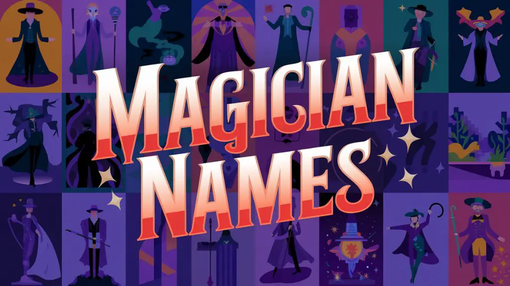 300+ Magician Names for Characters, Stage Acts & Fantasy Worlds