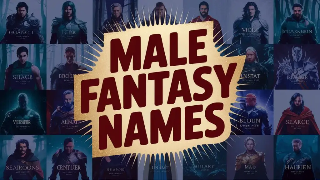 300+ Male Fantasy Names for Fantasy Characters, Games, and Stories