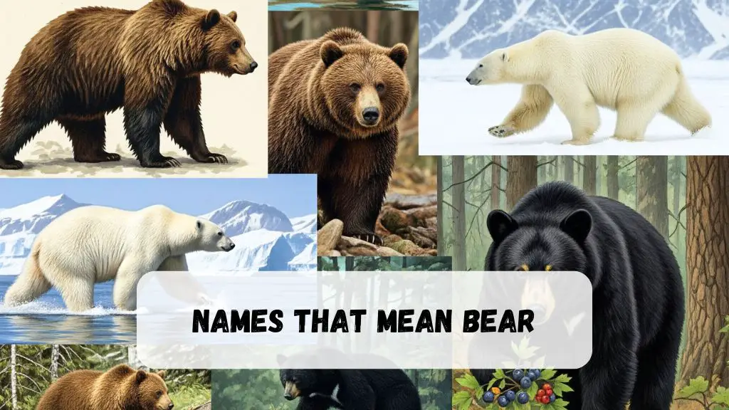 375+ Names That Mean Bear (Strong, Mighty Names with Powerful Meanings)